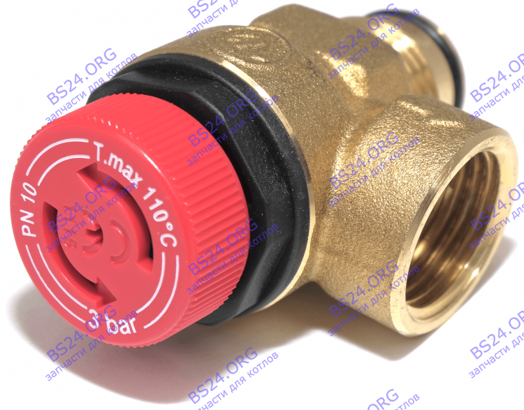 КЛАПАН ПРЕДОХРАНИТЕЛЬНЫЙ 3 БАР TIME MAX (SAFETY 3 BAR VALVE) ITALTHERM ...